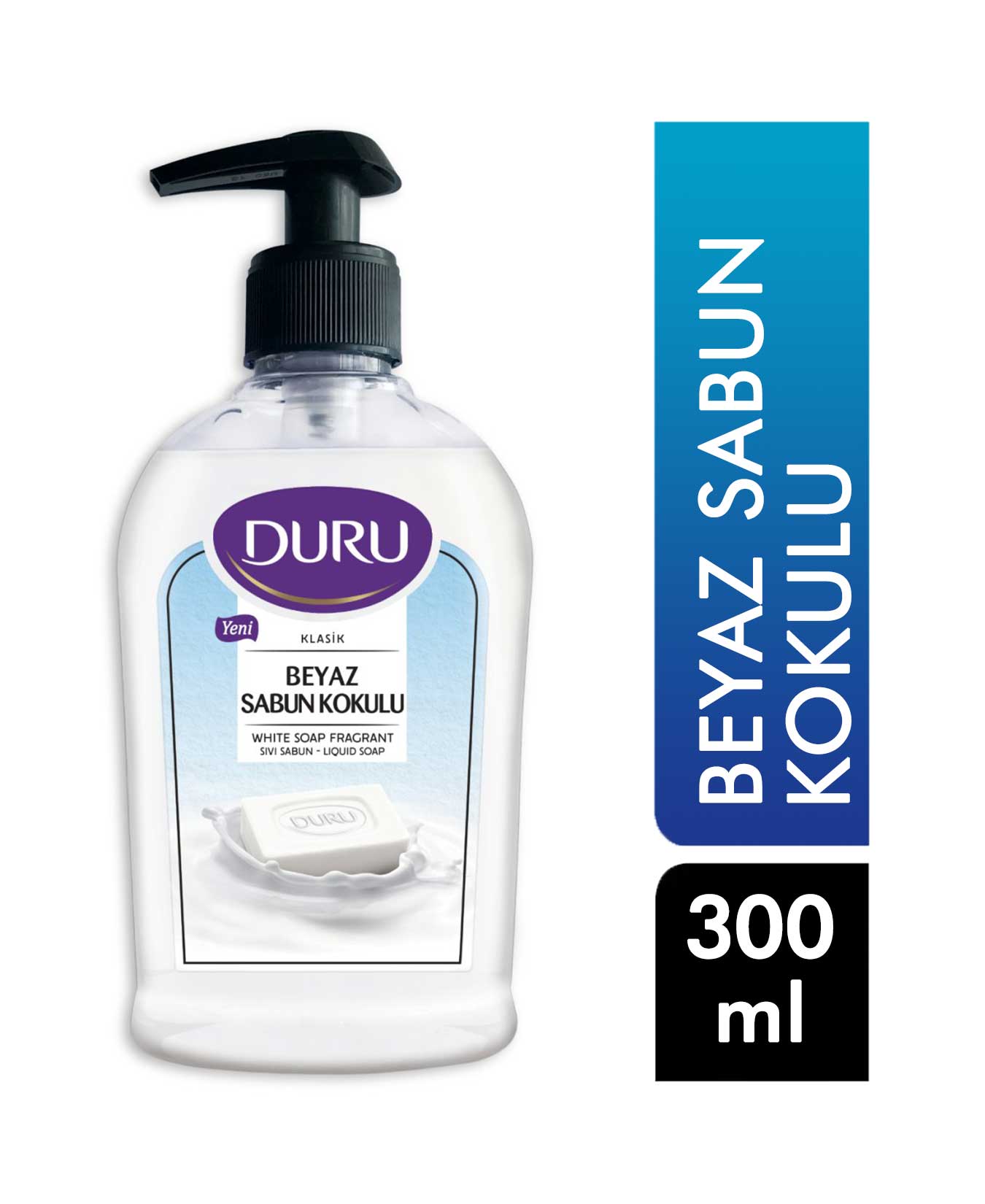 DURU BEYAZ SABUN KOKULU 300ML*12 8690506499495 | FmcgStore.com