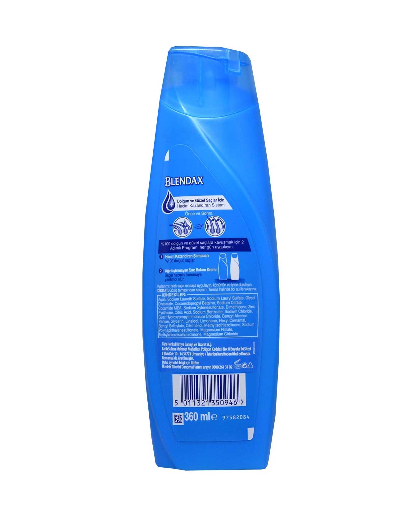 Blendax Kepeğe Karşı Etkili ZPT Teknolojisi Şampuan 360 ml | FmcgStore.com