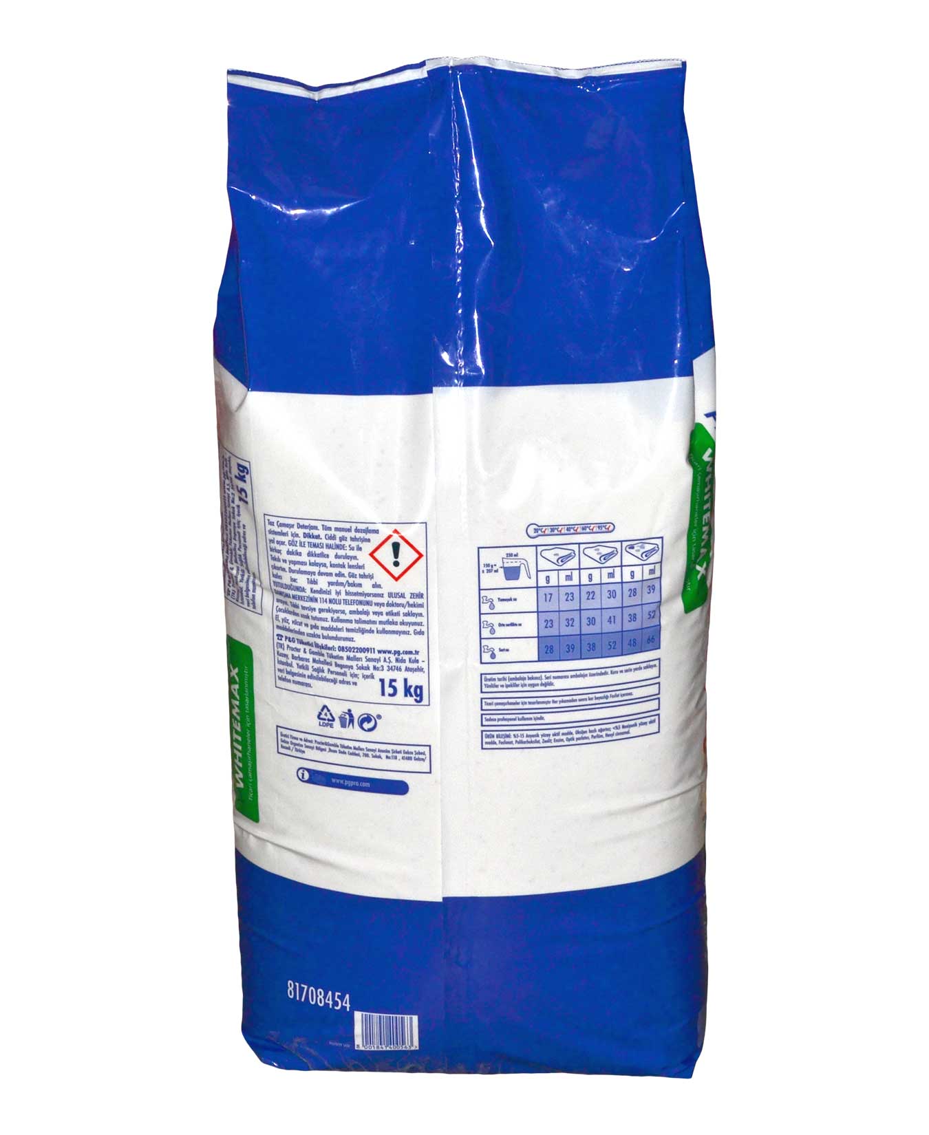 Ariel Professional Laundry Detergent 15 kg White Max Alpha ...