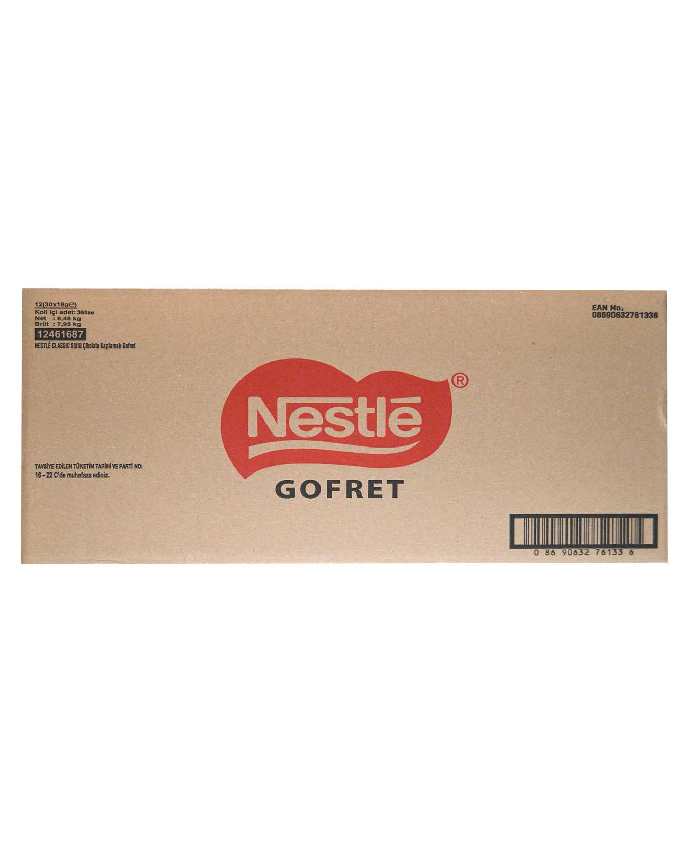Nestle Classic Sütlü Çikolatalı Çıtır Gofret 18 gr | FmcgStore.com